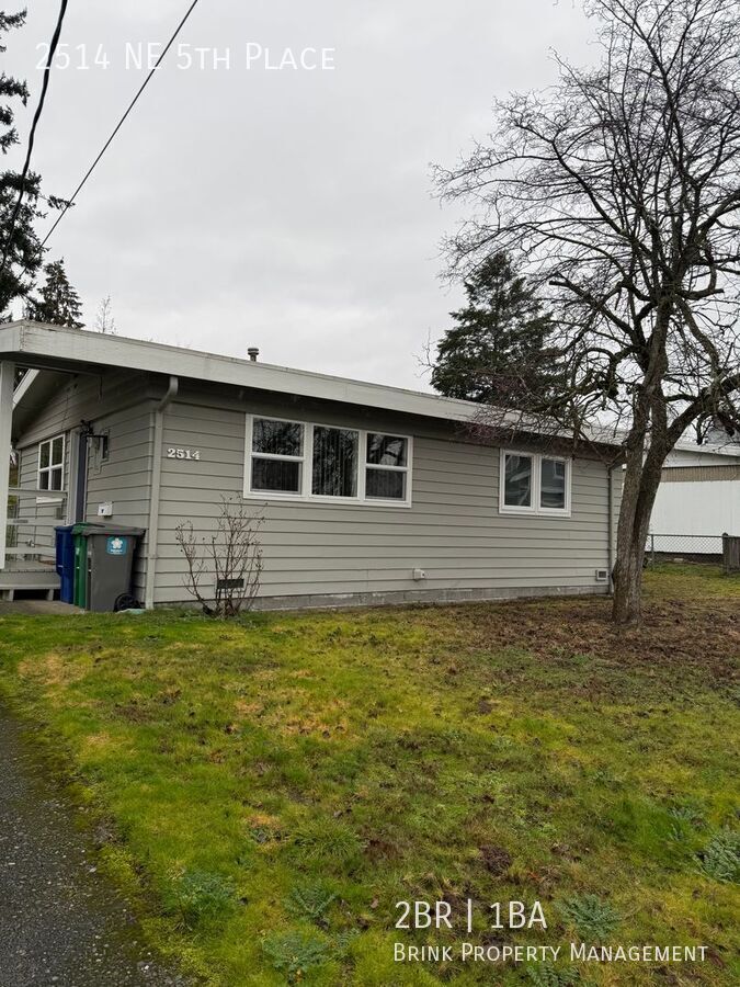 2514 NE 5th Place Renton, WA 98056 | Brink Property Management, Inc.
